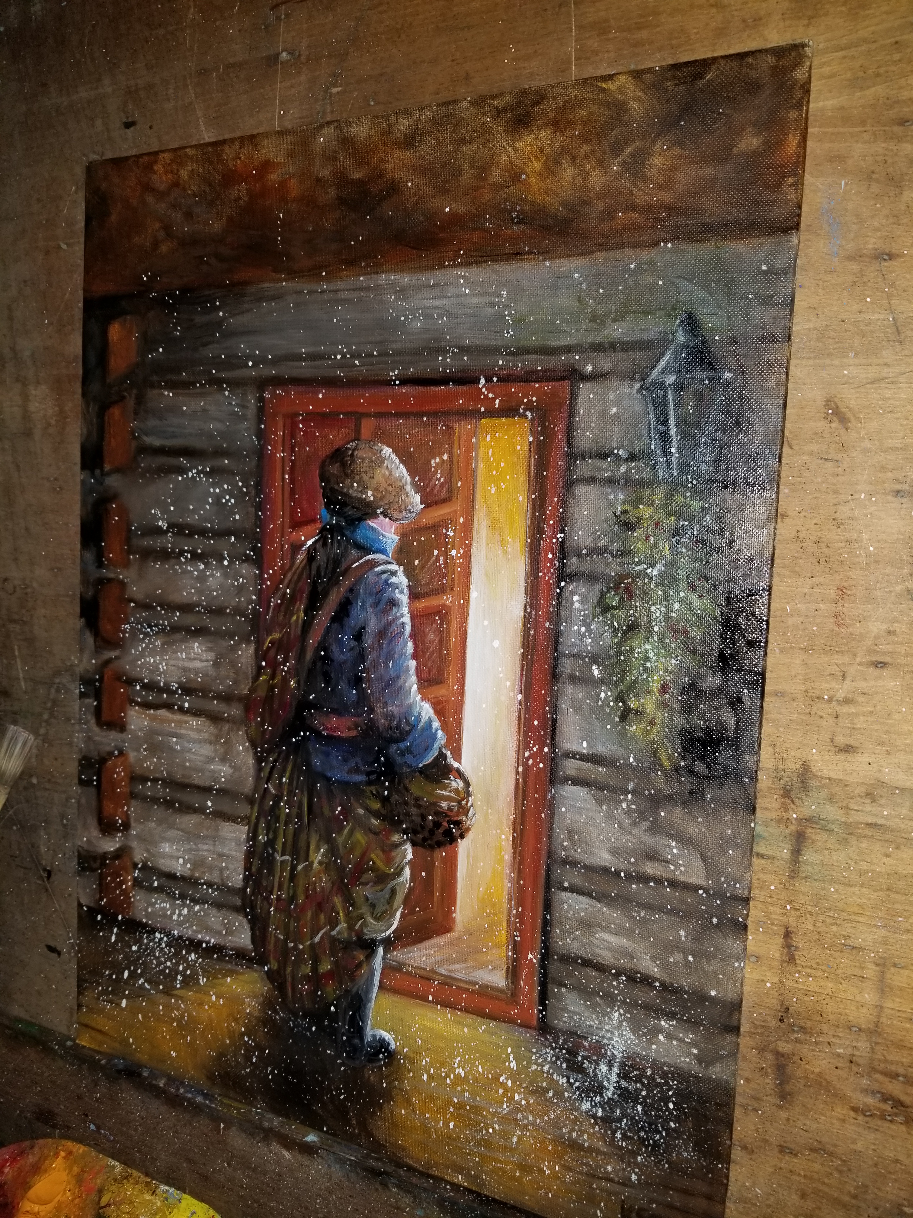 Looking forward to my own first footing for an improved new year ...